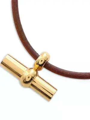 Hermès Glennan Leather Choker