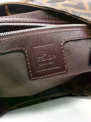 Fendi Zucca Monogram Shoulder Bag