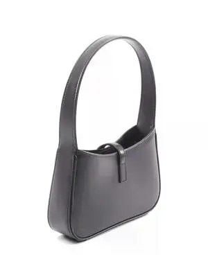 Saint Laurent Le 5 À 7 Leather Shoulder Bag - Black