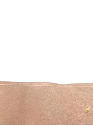 Miu Miu 2010s Madras Trifold Wallet