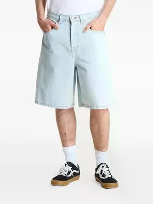 VANS Check-5 Baggy Denim Shorts - Blue