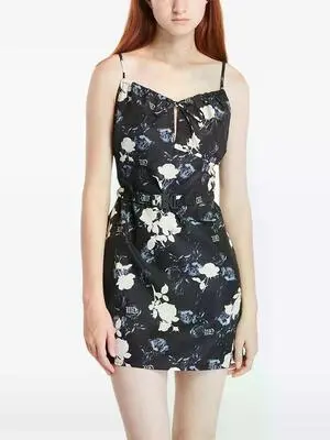 WASTED Mazzy Floral-print Mini Dress