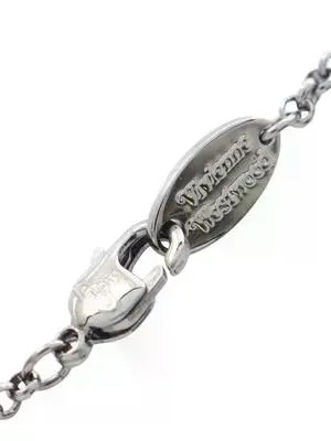 VIVIENNE WESTWOOD Mini Bas Relief Rhinestone Necklace