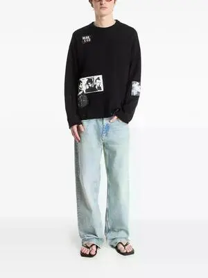 WASTED Taunt Ripped Sweater