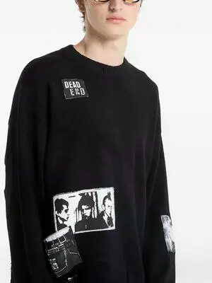 WASTED Taunt Ripped Sweater