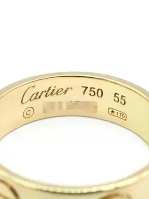 Cartier 18k Yellow Love Ring