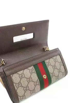Gucci 2020s Ophidia Gg Supreme Chain Wallet