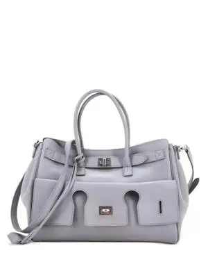 Balenciaga Bel Air Carry All Tote Bag - Grey