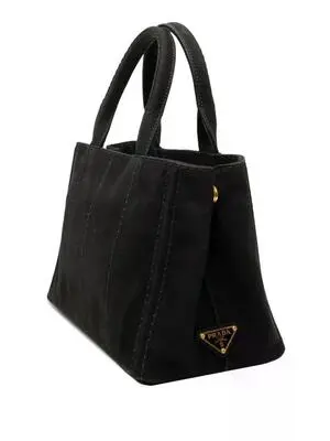 Prada Canapa Small Logo Satchel