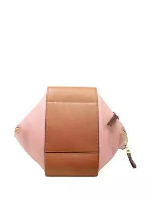 Loewe Tricolor Leather Hammock Satchel