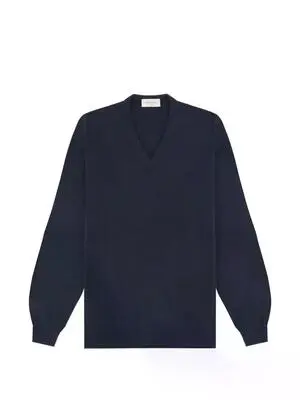 PIACENZA CASHMERE 1733 V-neck Cashmere Sweater