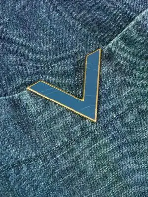 Valentino Garavani 2010s Vlogo Wide Leg Jeans