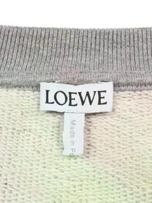 Loewe Anagram Embroidered Cotton Sweatshirt