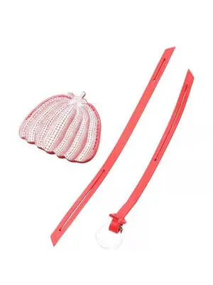 LOUIS VUITTON Monogram Empreinte Infinity Dots Neonoe Bb Bucket Bag - Red