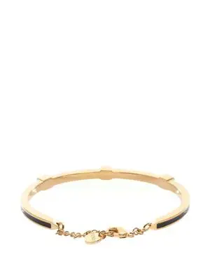 Fendi Forever Ff Motif Enamel Charm Bracelet
