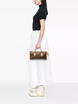 LOUIS VUITTON Monogram Popincourt Handbag - Brown