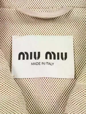 Miu Miu Jacquard Blouson Jacket
