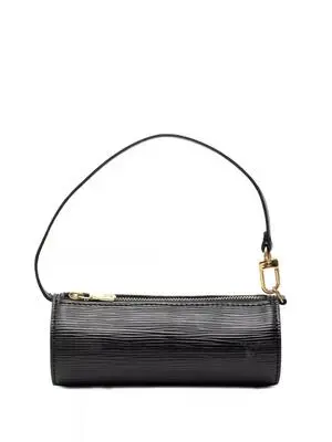 LOUIS VUITTON Epi Pochette Soufflot Handbag - Black