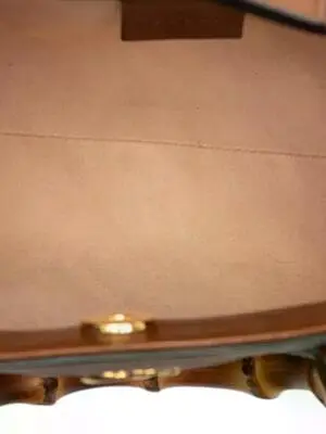 Gucci Calfskin Bamboo Diana Satchel