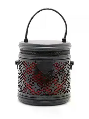 LOUIS VUITTON Cannes Vanity Bag In Monogram Lace - Black