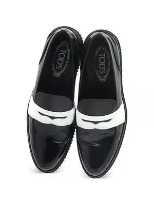 TOD'S Platform Penny Loafers