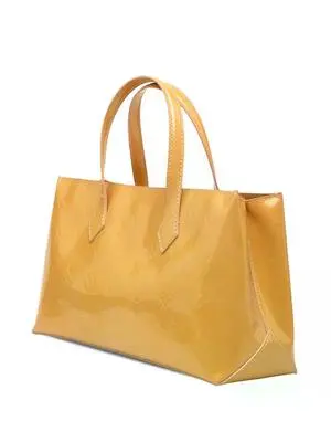 LOUIS VUITTON Monogram Vernis Wilshire Pm Handbag