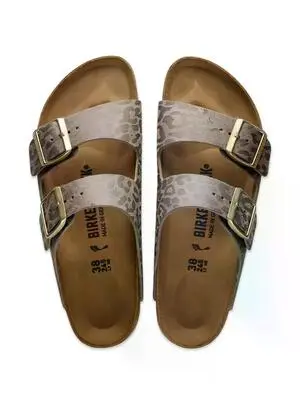 BIRKENSTOCK Arizona Leopard Print Sandals