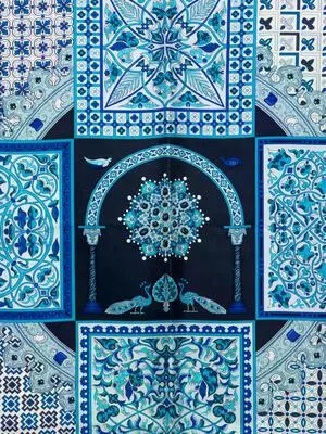 Hermès 2010-2026 Ciels Byzantins Silk Scarf Scarves - Blue