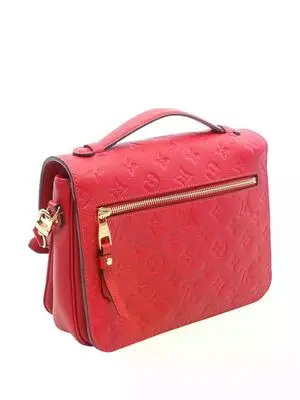 LOUIS VUITTON Monogram Empreinte Pochette Metis Satchel