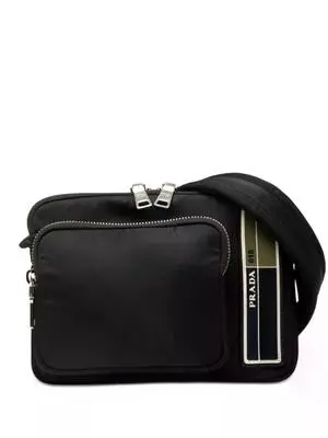 Prada Tessuto Crossbody Bag - Black