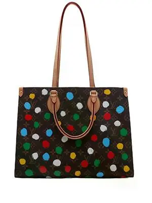 LOUIS VUITTON Monogram Onthego Mm Satchel - Brown
