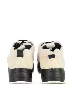 Celine Shearling Sneakers - Neutrals
