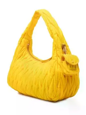Miu Miu Matelassé Tessuto Wander Hobo Bag