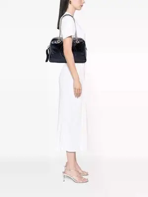 Gucci Patent Soho Chain Shoulder Bag - Black