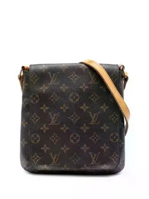 LOUIS VUITTON Monogram Musette Salsa Pm Bag - Brown