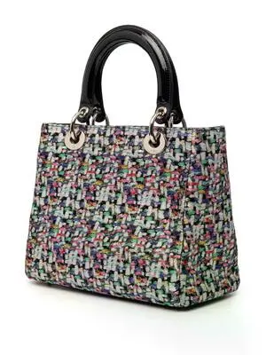 Dior Medium Lady Satchel - Black