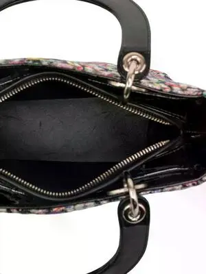 Dior Medium Lady Satchel - Black