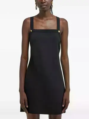 Roberto Cavalli Cross-back Mini Dress - Black