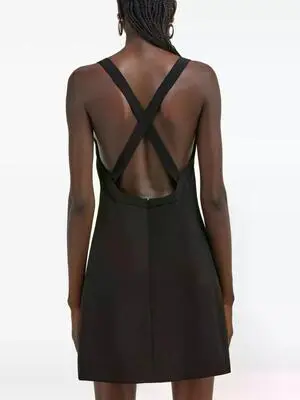 Roberto Cavalli Cross-back Mini Dress