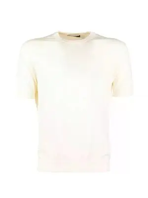 BROOKSFIELD Short-sleeve Crew-neck T-shirt - Neutrals