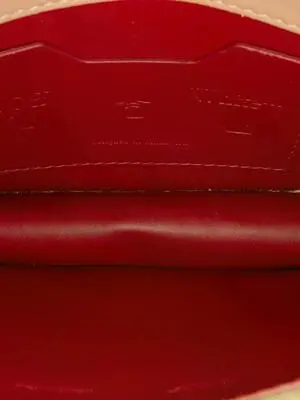 Off-White Patent Jitney Crossbody Bag