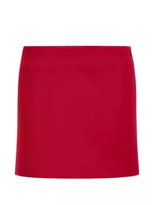 Roberto Cavalli Logo Plaque Miniskirt