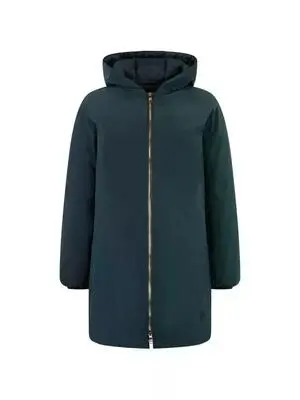 Roberto Cavalli Hooded Zip-up Coat - Green