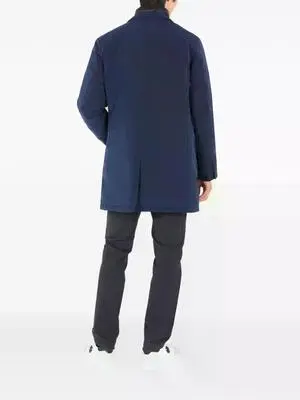 Roberto Cavalli Notched-lapel Layered Coat