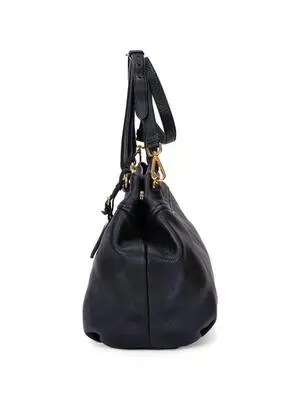 Prada Logo-plaque Tote Bag