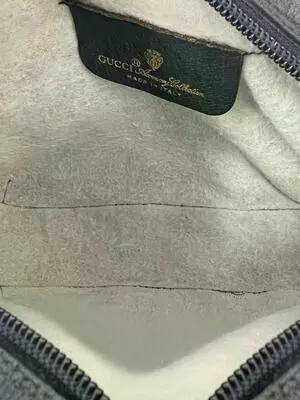 Gucci 20th Century Gg Coated Canvas Crossbody Bag - Grey