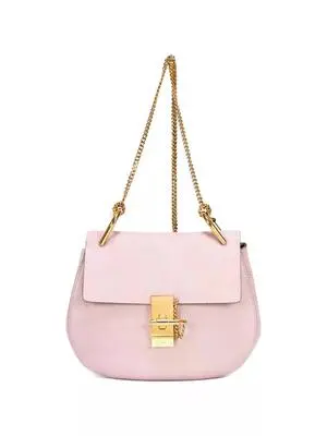 Chloé Drew Shoulder Bag - Pink