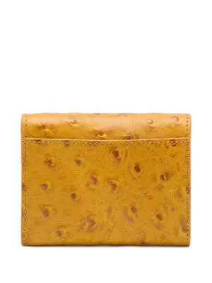Roberto Cavalli Ostrich-effect Card Holder