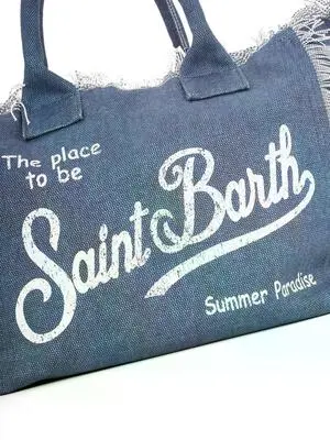 MC2 SAINT BARTH Logo-print Tote Bag