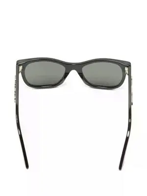 Acne Studios Logo Detail Square Frame Sunglasses